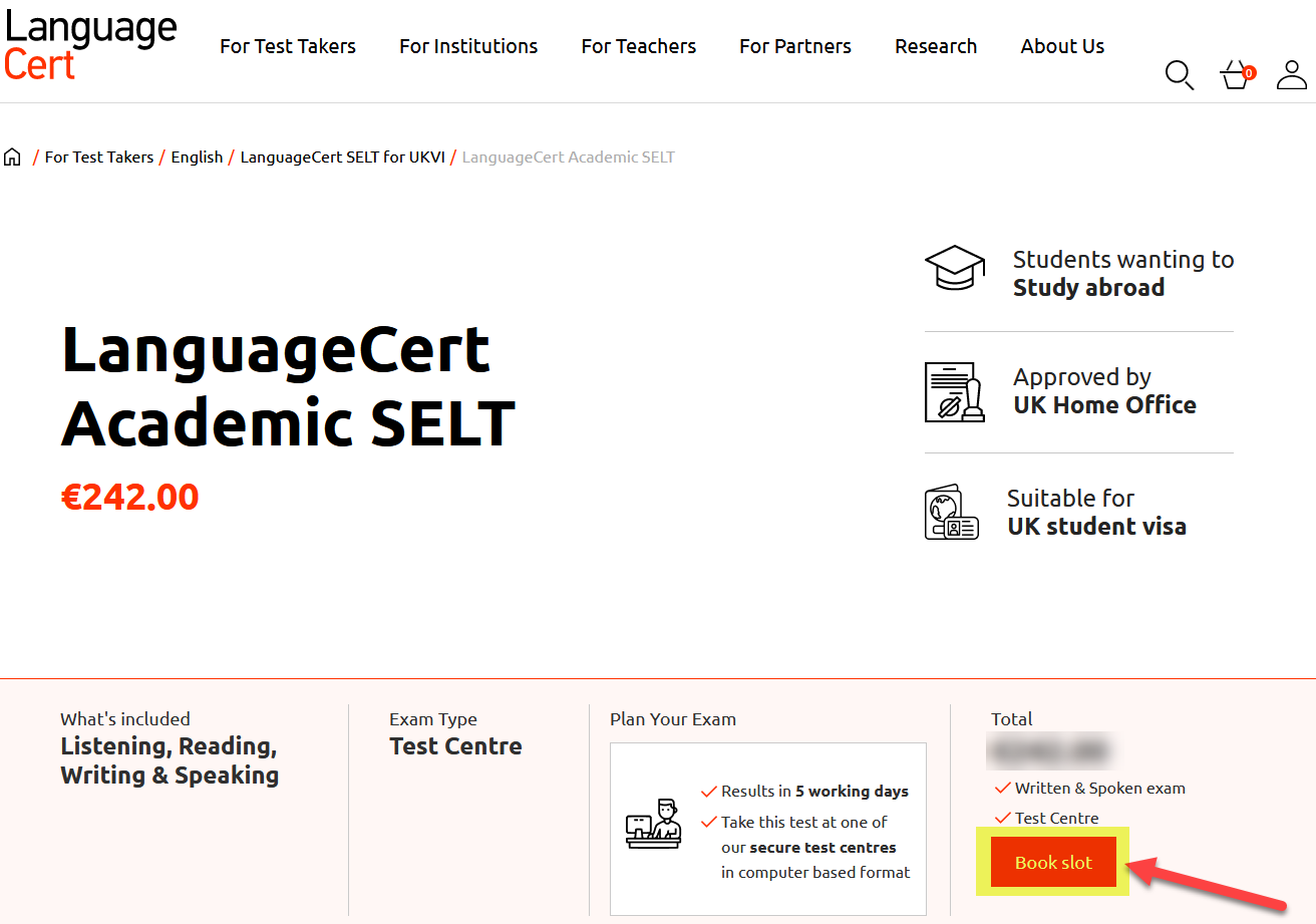 LanguageCert Academic SELT – Education & Testing